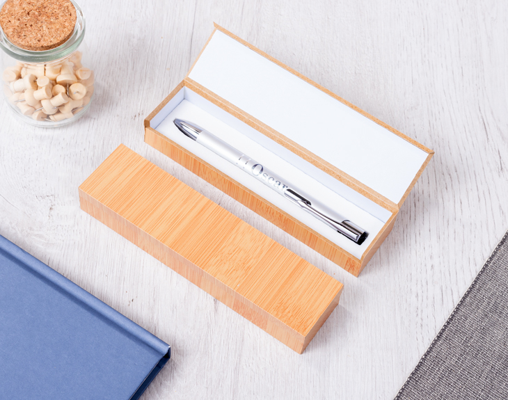 Stylo personnalisé avec étui - Made In Gift