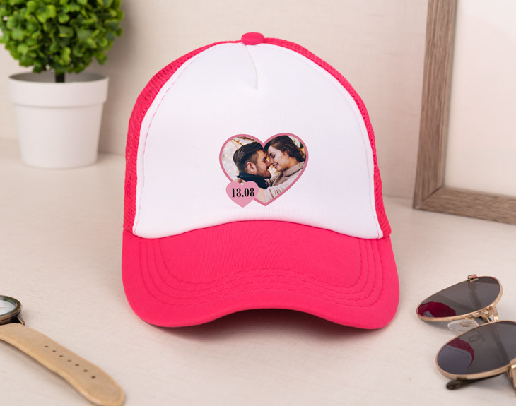 Gorra Bicolor de Rejilla "Romántico" - Regalo Original