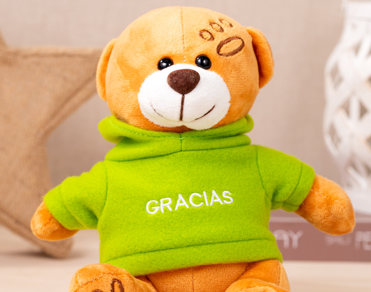 Oso "Gracias" personalizado - Regalo Original