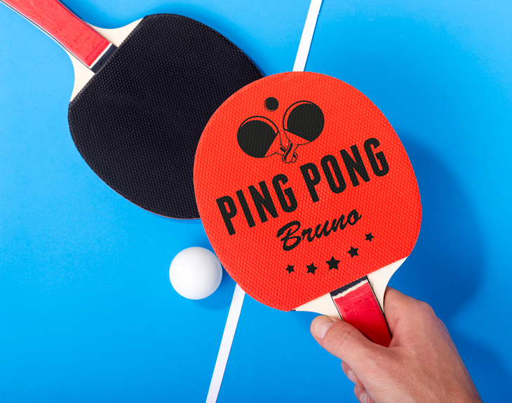 Palas de Ping Pong "Champion" - Regalo Original