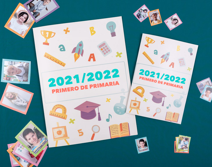 Álbum de cromos "Orla de clase" personalizado - Regalo Original
