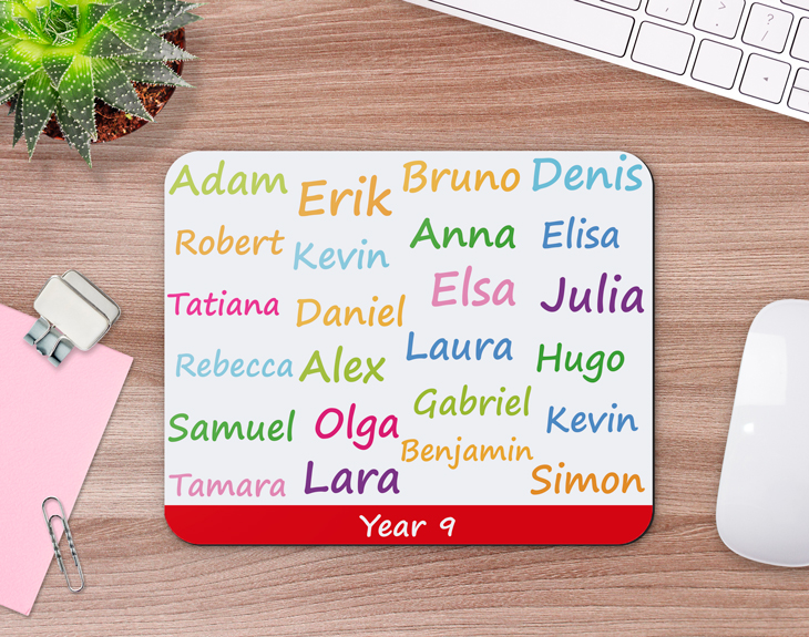 Mouse mat "Words cloud" - Made in Gift