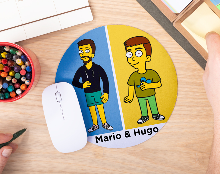 Mouse mat "Simpson pop" - Made In Gift