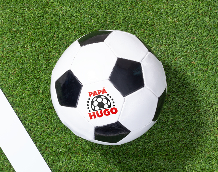 Bola de futebol "Papá" personalizada-MadeInGift