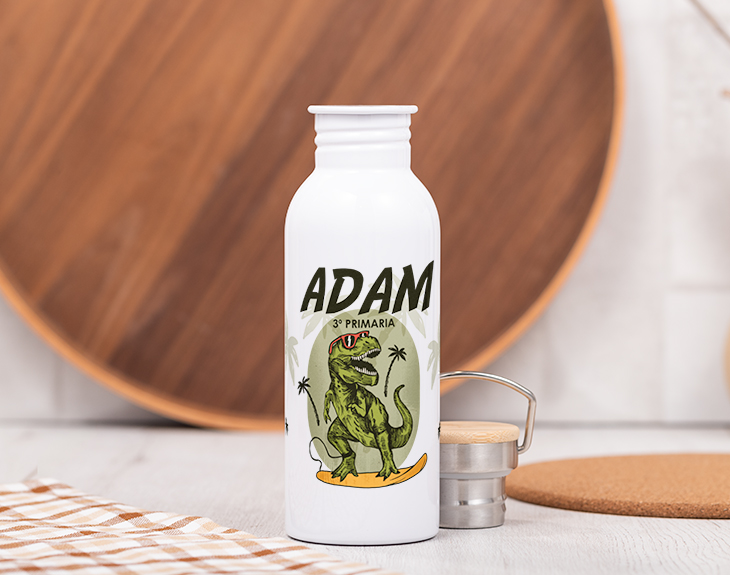 Botella Forest "Dinosaurio" - Regalo Original