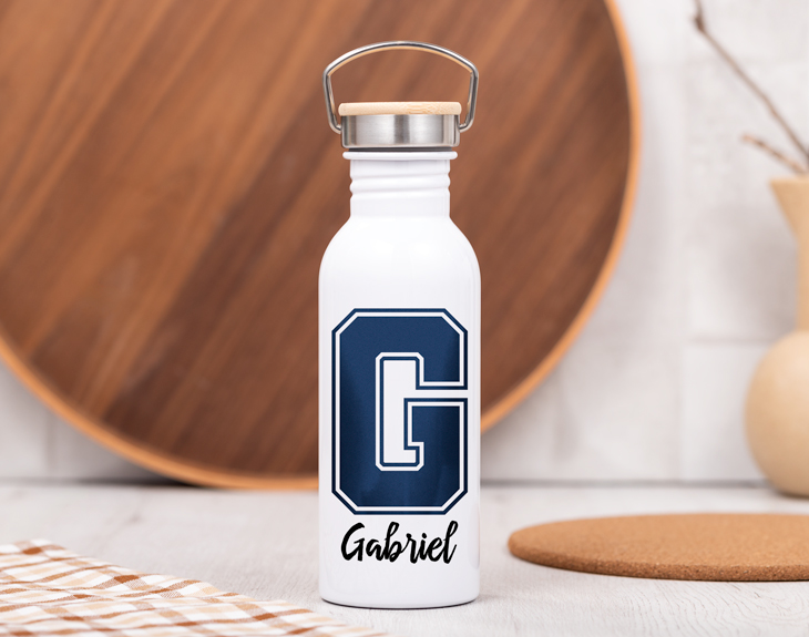 Botella Forest "Alfabeto college" - Regalo Original