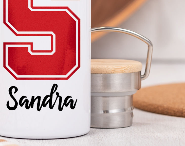 Botella Forest "Alfabeto college" - Regalo Original