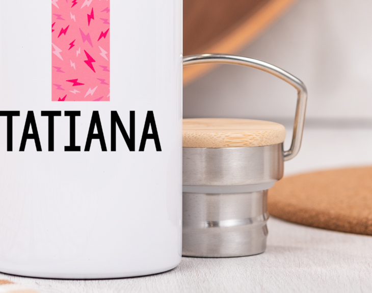 Botella Forest "Alfabeto Rayitos" - Regalo Original