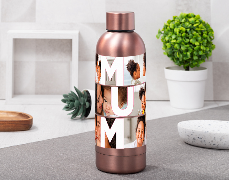 Personalised VIP bottle "Moments with mum" - Made In Gift