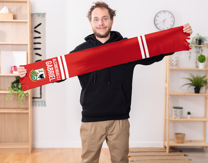 Bufanda personalizada "Club de Fútbol" - Regalo Original