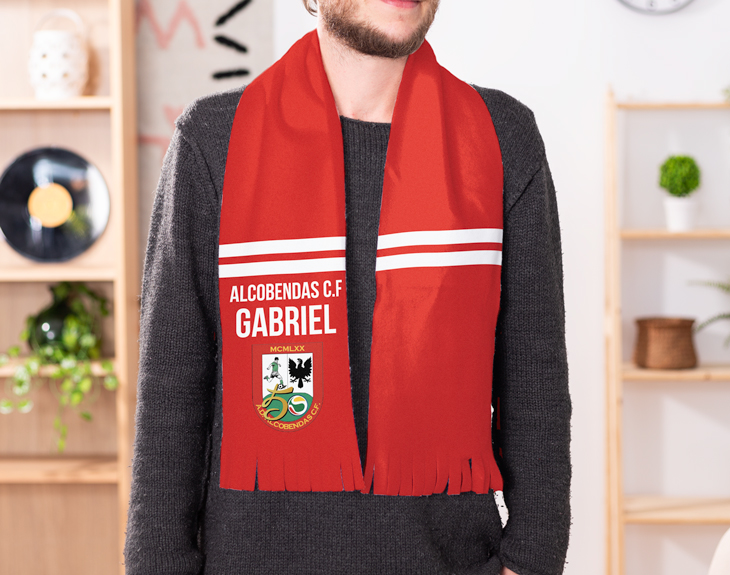 Bufanda personalizada "Club de Fútbol" - Regalo Original