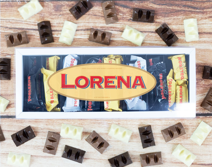 Personalisierte Toblerone-Box - Made In Gift