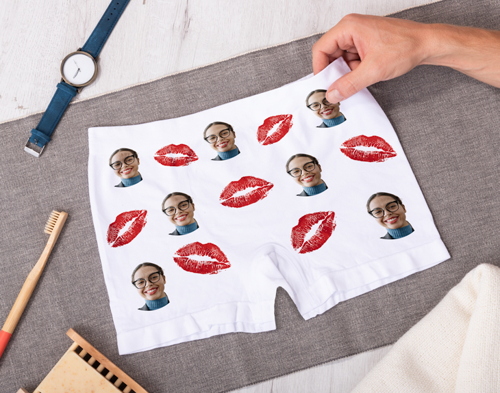 Boxers personalizados "Beijos"-MadeInGift