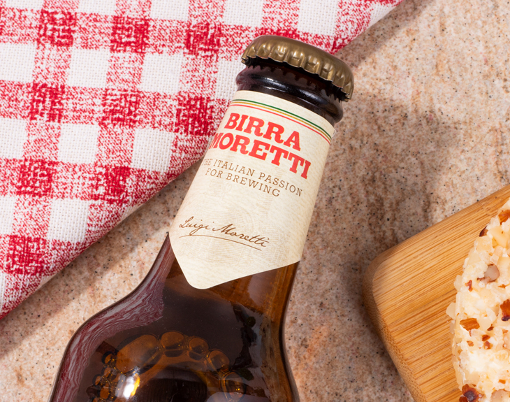 Pack di 6 birre Moretti - Made In Gift