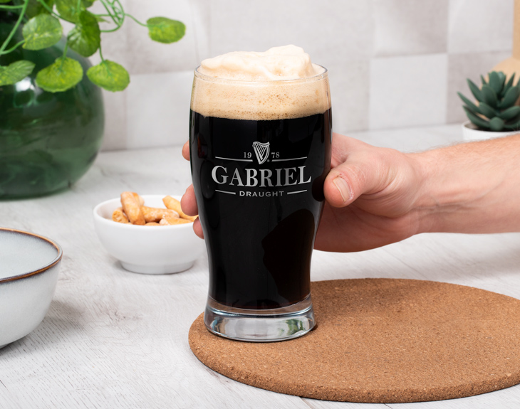 Pinta de cerveza estilo Guinness - Regalo Original