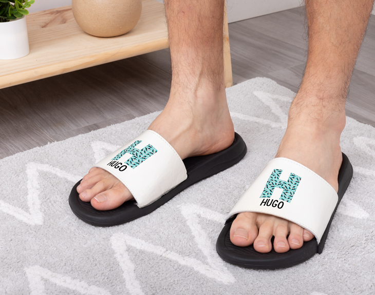 Chanclas personalizadas "Alfabeto Rayitos" - Regalo Original