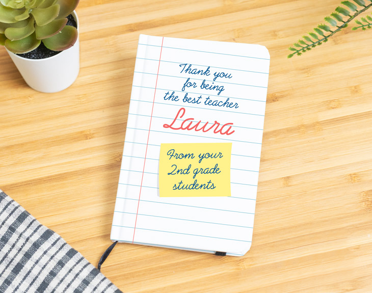 Personalised notebook "Teacher’s notebook" - Made In Gift