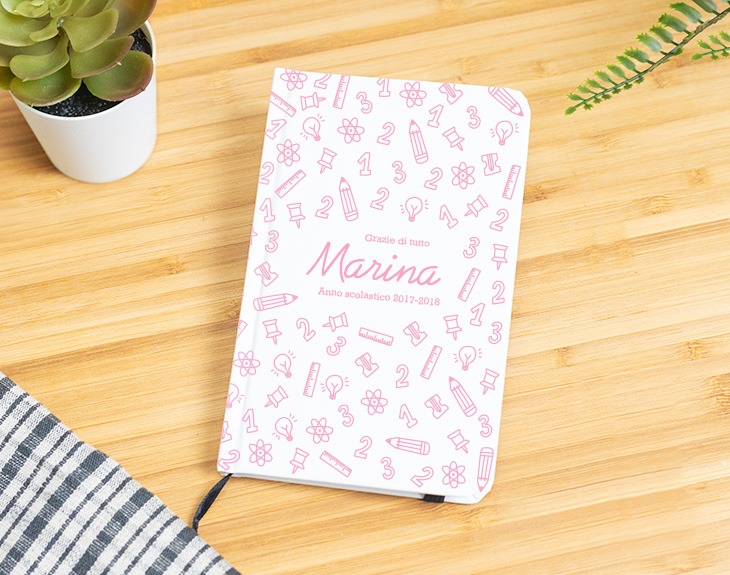 Quaderno personalizzato "Disegni del prof" - Made In Gift