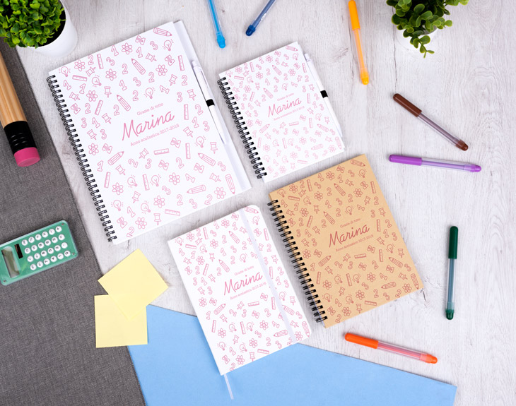 Quaderno personalizzato "Disegni del prof" - Made In Gift