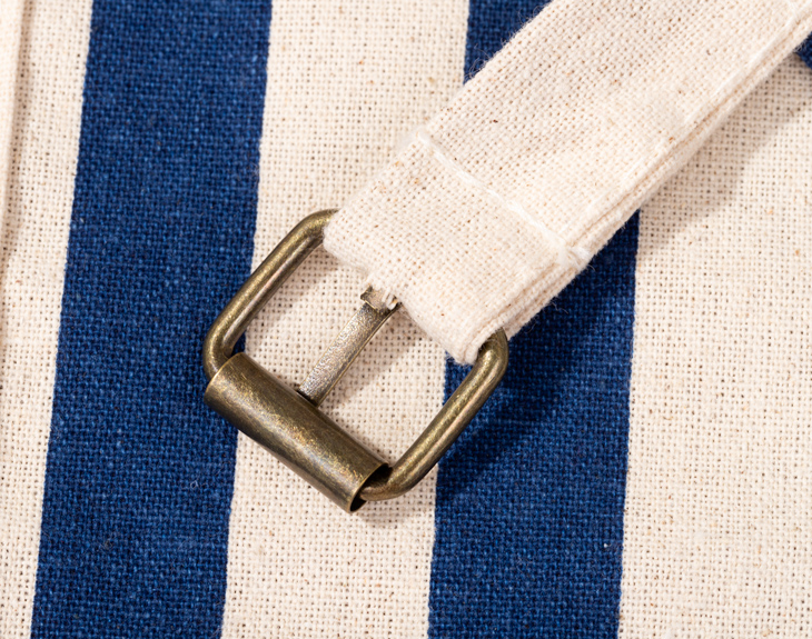 Striped apron "Lego family" - Made In Gift