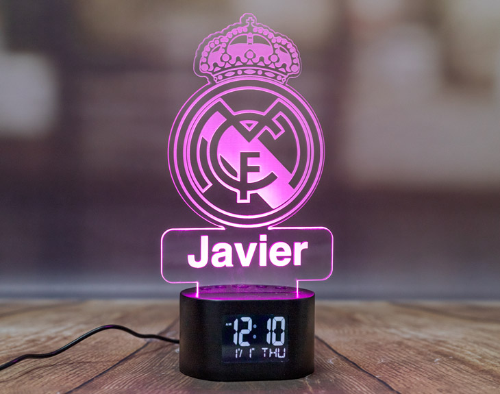 Reloj de metacrilato "Madridista" - Regalo Original