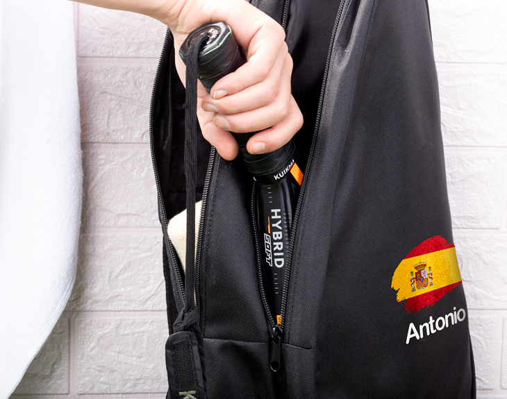 Padel racket bag "Spanish flag" - Made In Gift