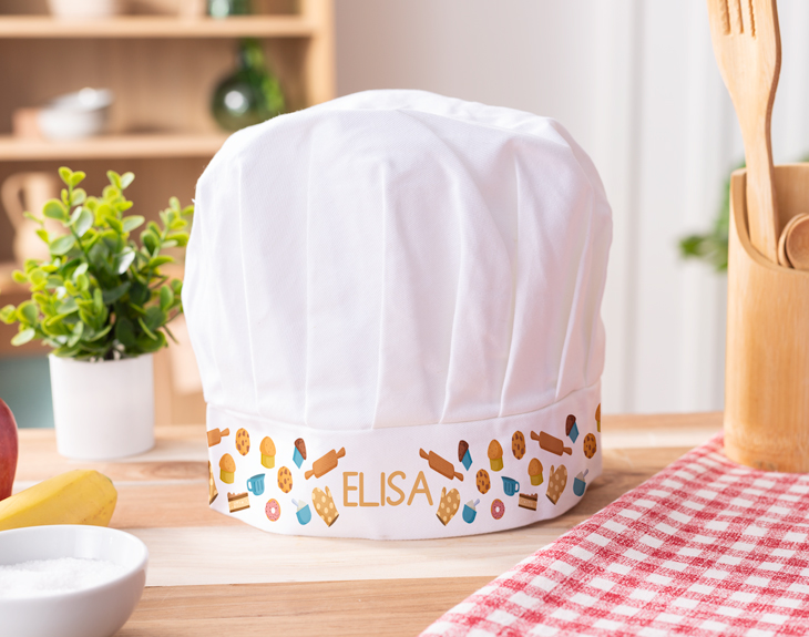 Gorro de chef personalizado "Repostero/a" - Regalo Original