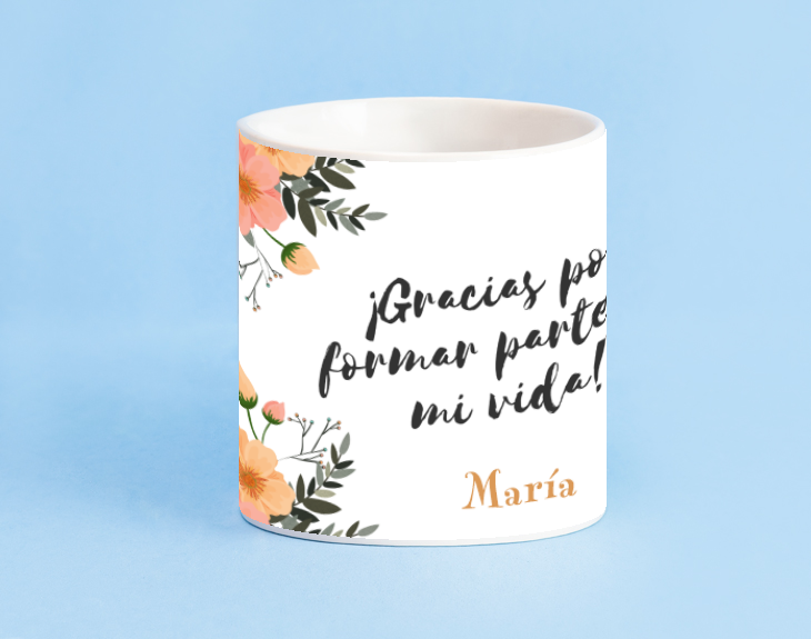 Taza agradecimiento