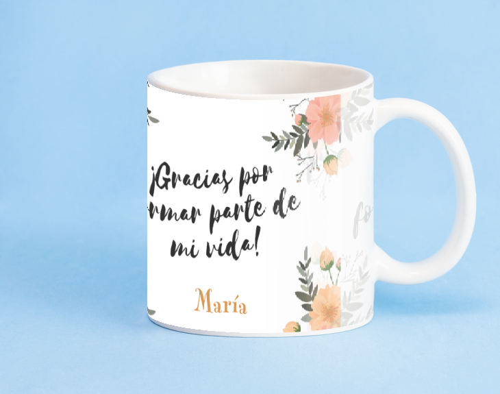 Taza agradecimiento