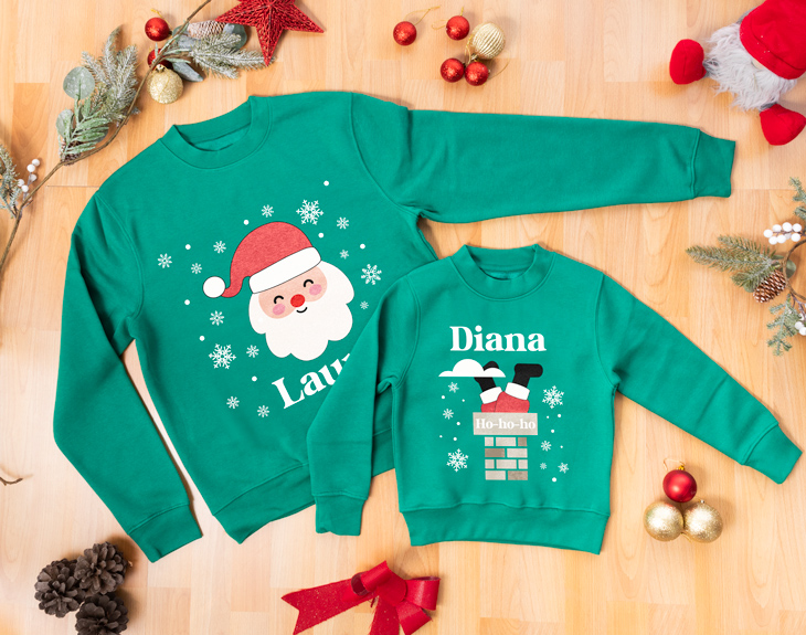 Sudadera navideña infantil "Papá Noel" - Regalo Original