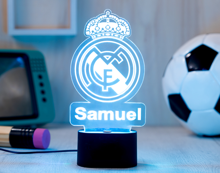 Methacrylate lamp "Football teams" - Made In Gift