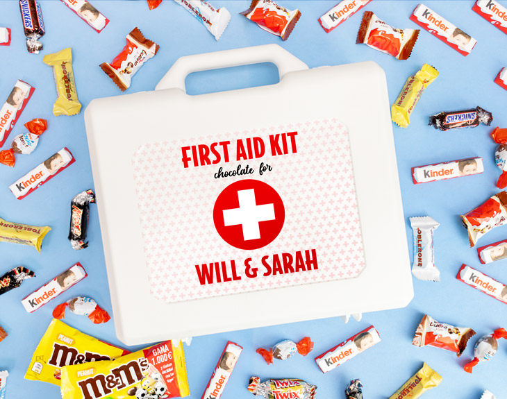 First-aid Kit "Chocolate for emergencies" - Madeingift.com