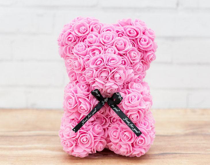 Osito de rosas rosa - Regalo Original