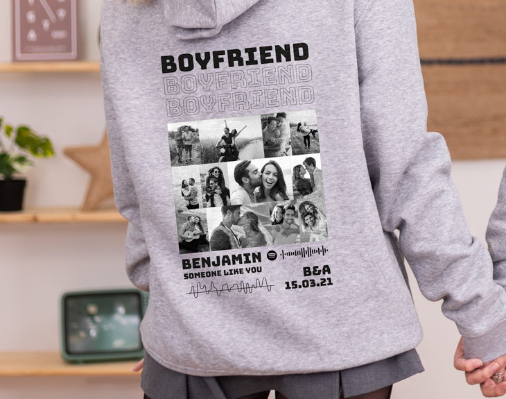 Pack sudaderas "Póster pareja" - Regalo Original