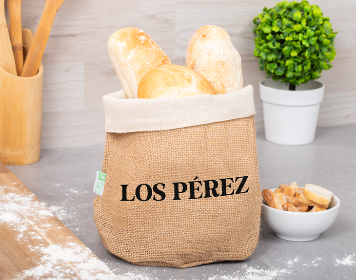 Cesta para pan personalizada con nombre - Regalo Original