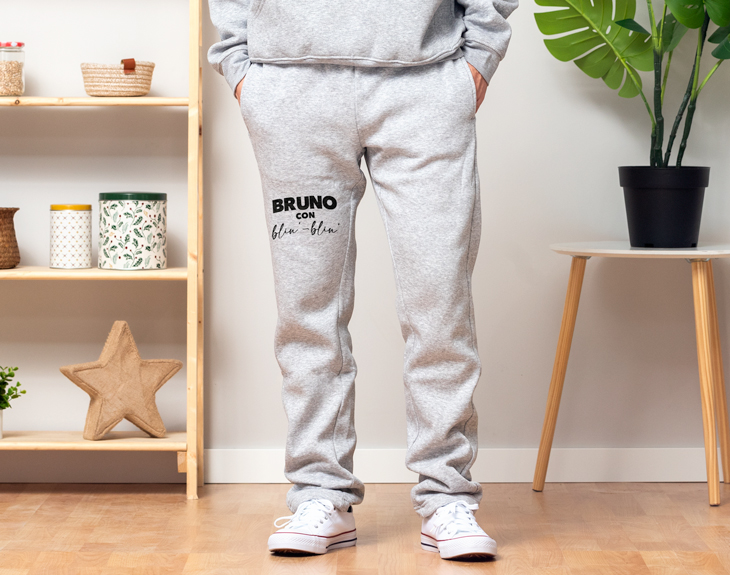 Customised tracksuit trousers "Flow 2000" - Made In Gift