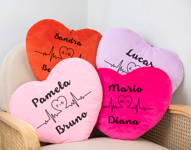 Peluche corazón personalizado "Latido de amor" - Regalo Original