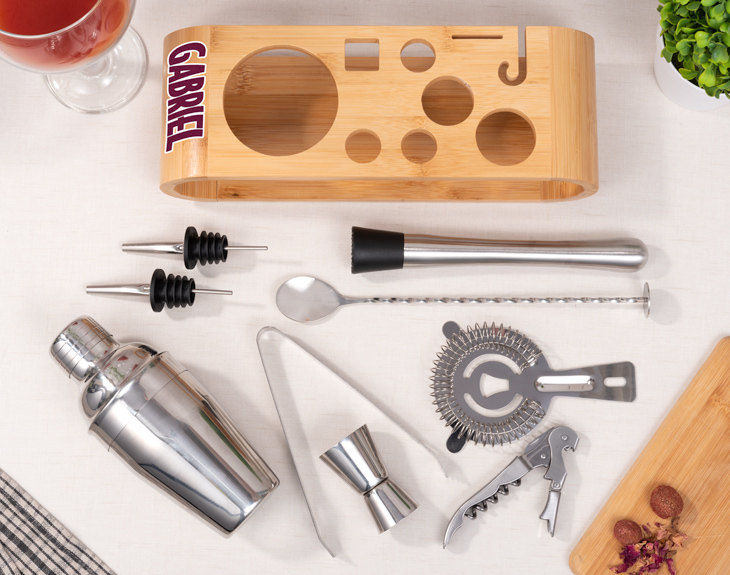 Personalised cocktail set - Made In Gift