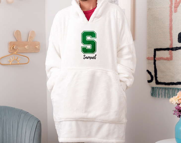 Snuggie personalizado "Alfabeto College" - Regalo Original