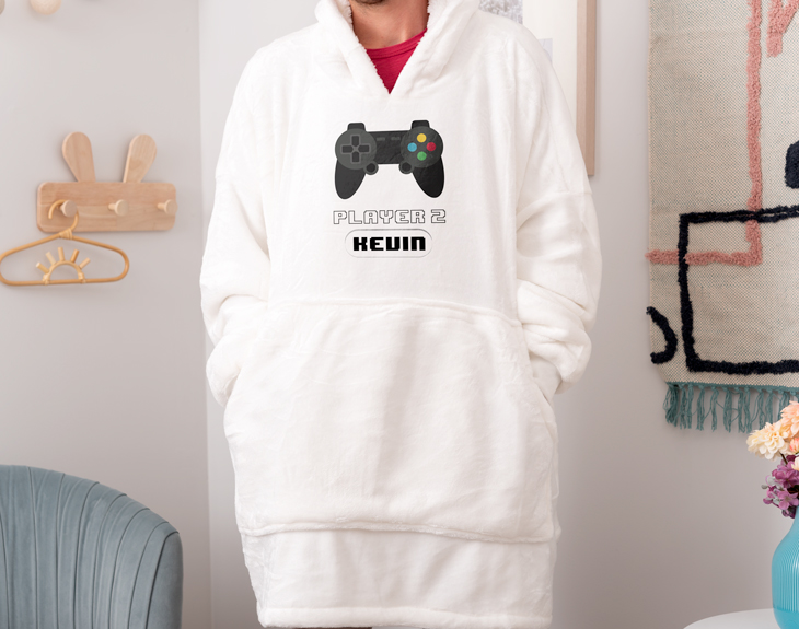 Snuggie personalizado "Player" - Regalo Original
