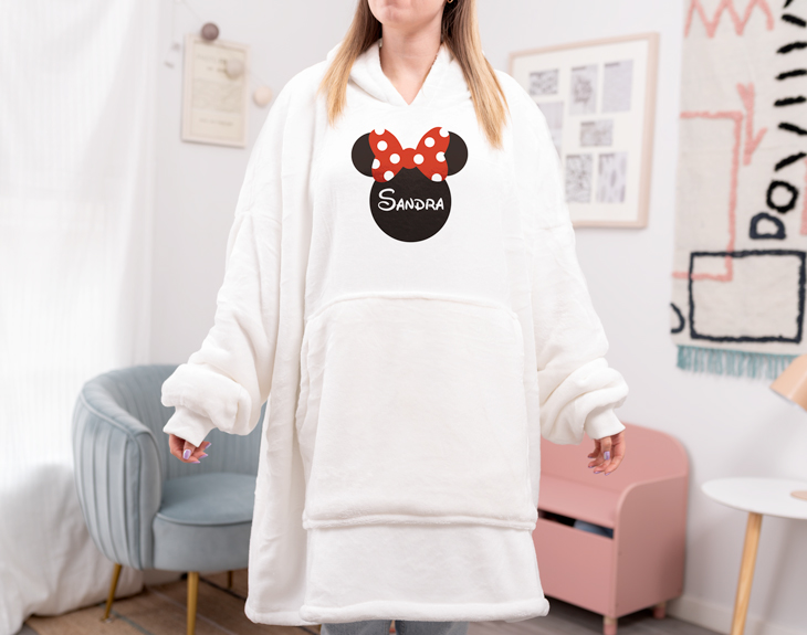 Snuggie personalizado "Mickey & Minnie" - Regalo Original