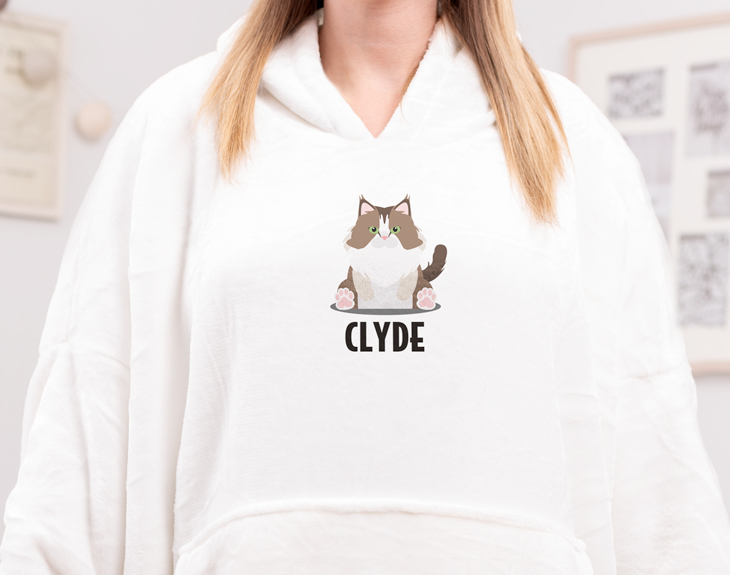 Snuggie personalizado "Razas de gato" - Regalo Original