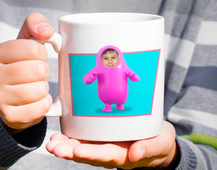 Customised mug "Fall Guys" - Made in Gif