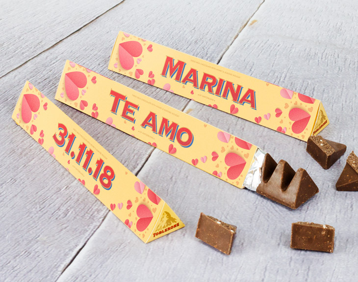 Toblerone personalizado