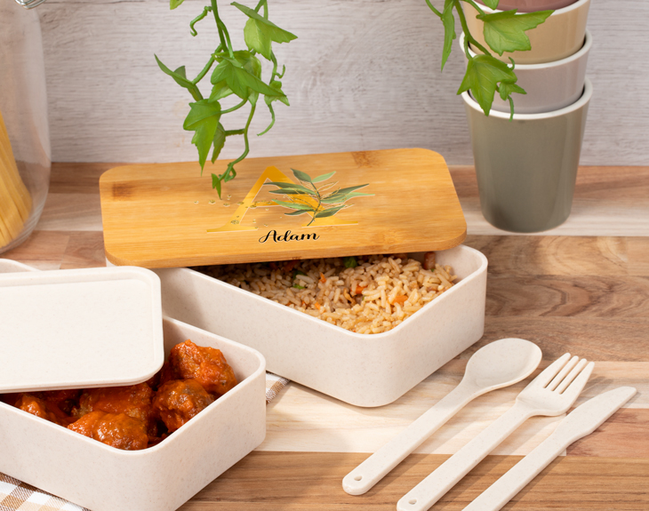 Tupperware Fuji "Botanical Letters" - Made In Gift