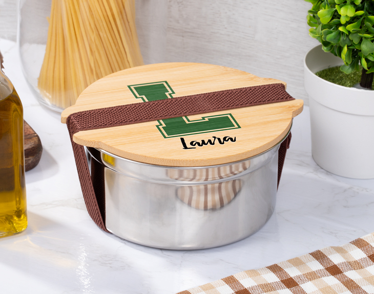 Personalisierte Tupperdose Haku "College Alphabet" - Made In Gift