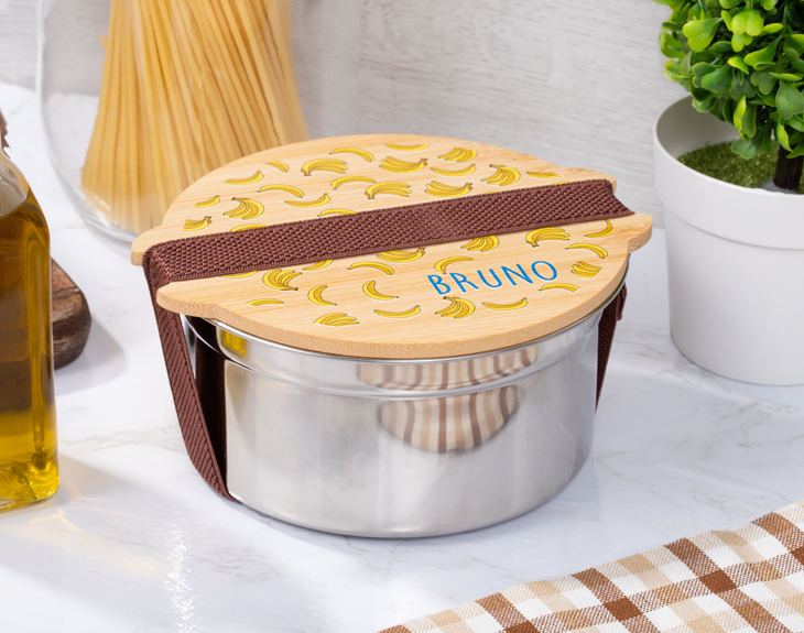 Personalised Tupperware Haku "Bananas" - Made In Gift